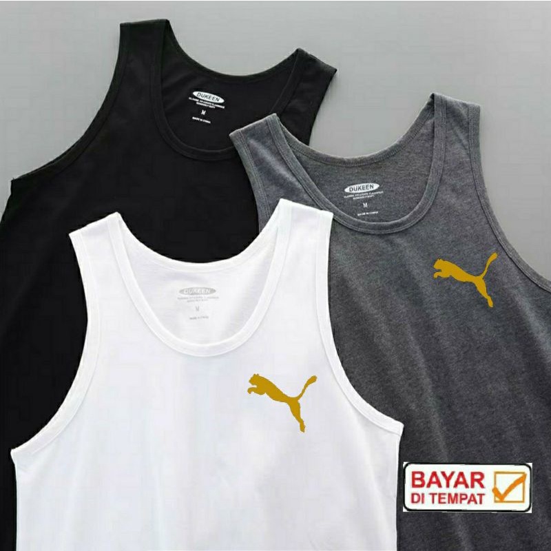 Jual Singlet Pria JAGUAR GOLD Kaos Singlet Pria Cotton Combed Tanktop ...