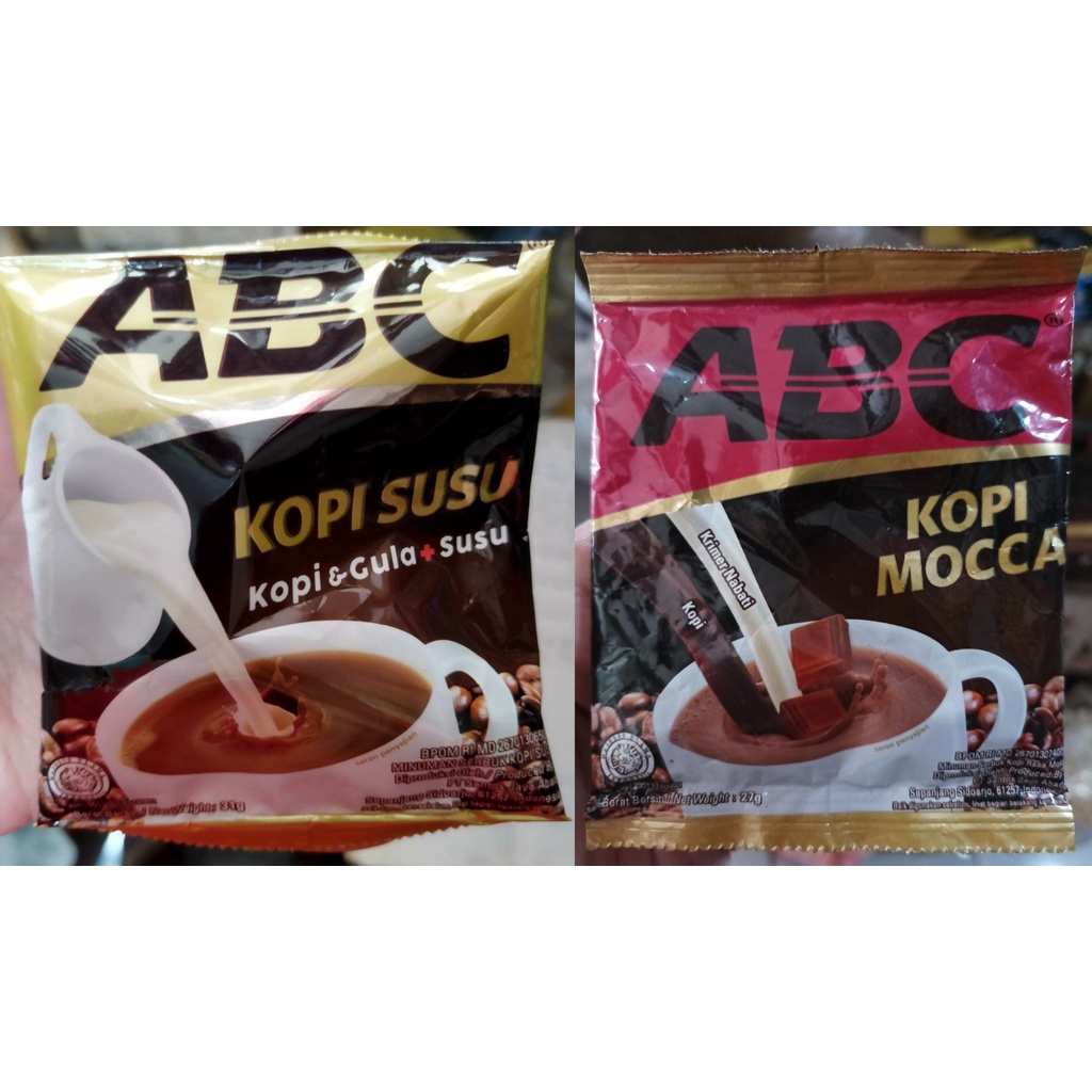 Jual Kopi ABC Susu & Mocca | Shopee Indonesia