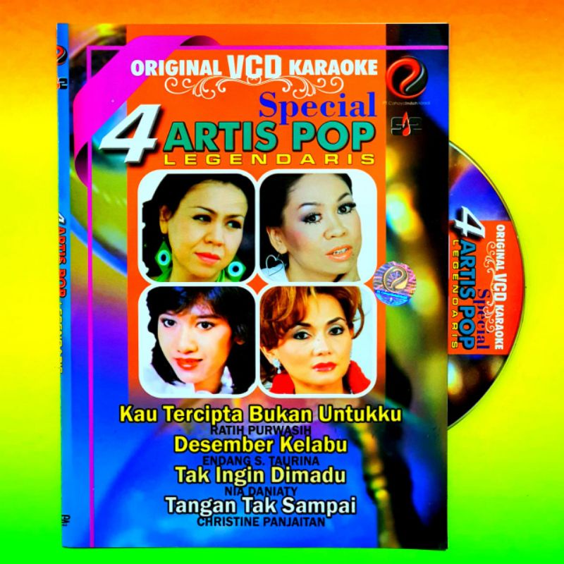 Jual KASET ORIGINAL LAGU TEMBANG KENANGAN POP INDONESIA JADUL PENYANYI 4 WANITA LEGENDARIS-VOCAL ...