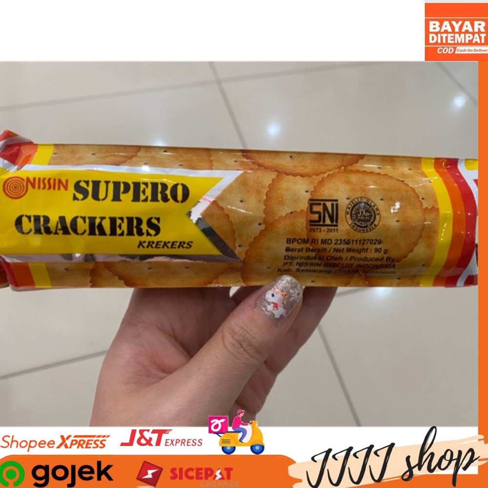 Jual Nissin Superco Crackers Biskuit Cemilan Snack 90gr | Shopee Indonesia