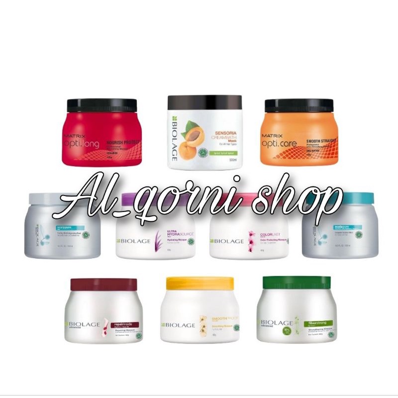 Jual Matrix Biolage Masker Smoothproof / Repairinside / Fiberstrong ...