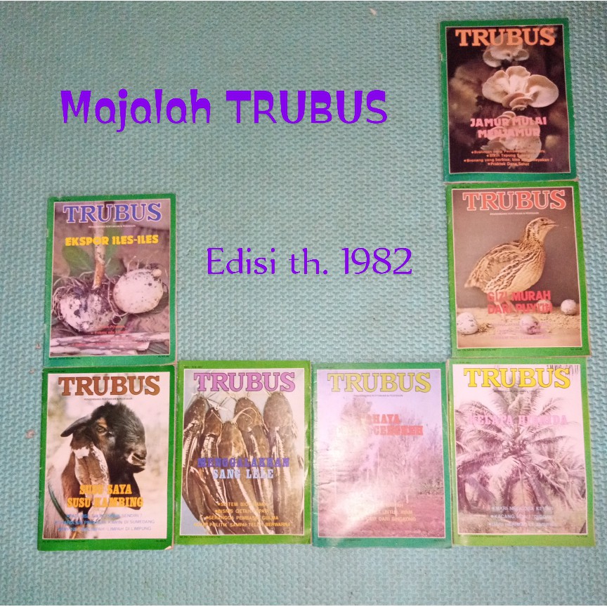 Jual Majalah Trubus Edisi Lama Edisi Koleksi | Shopee Indonesia