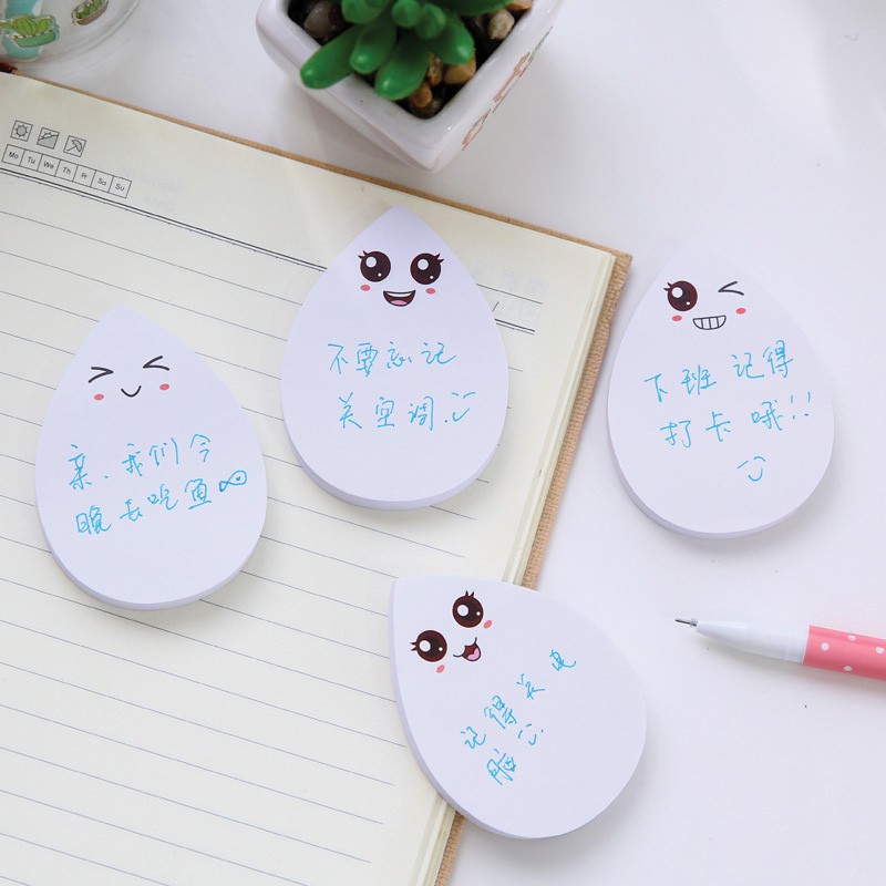 Jual Cute Water Drop Mini Post-its / Penanda Dokumen dan Memo | Shopee ...