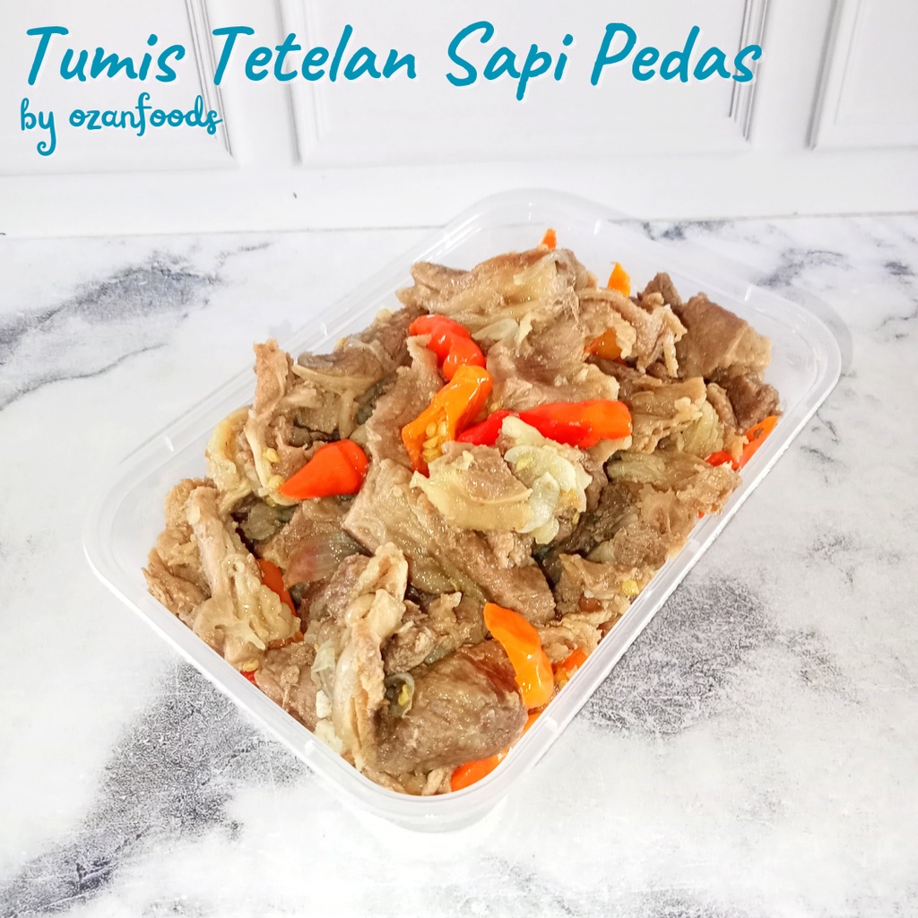 Jual Tumis Tetelan Sapi Pedas | Shopee Indonesia
