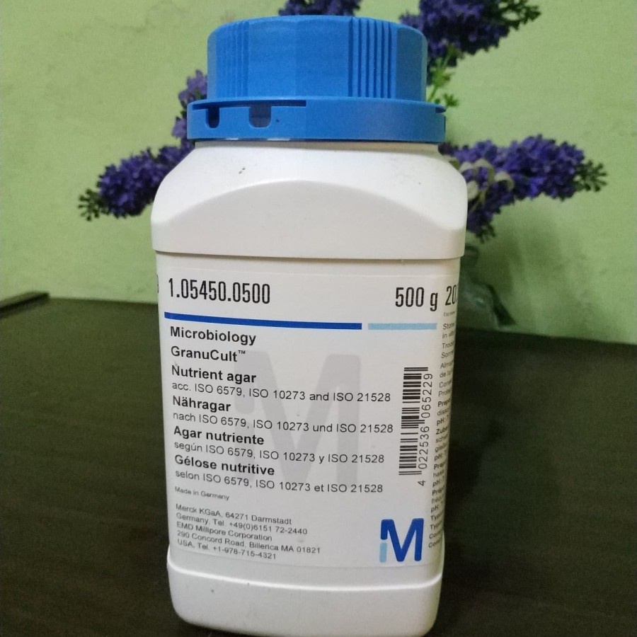 Jual NUTRIENT AGAR ( NA ) Merck Media NA ECER 1gr - 5gr | Shopee Indonesia