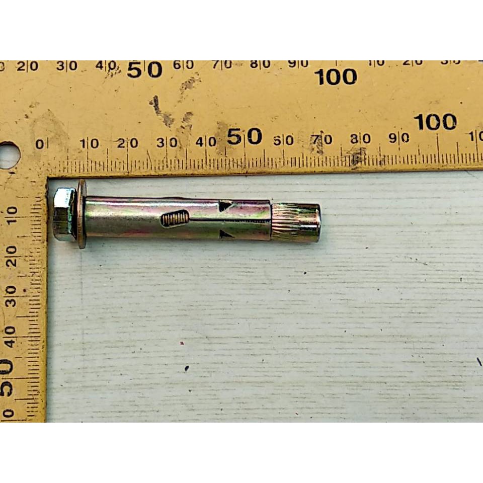 Jual dynabolt / Anchor bolt / fasteners 10 x 60 Flash Bolt Type B ...