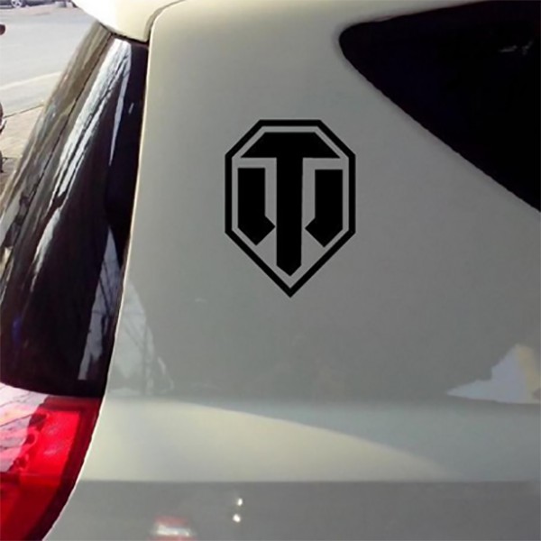 Jual Stiker Mobil Motor Logo World Of Tanks Cutting Sticker World Of ...
