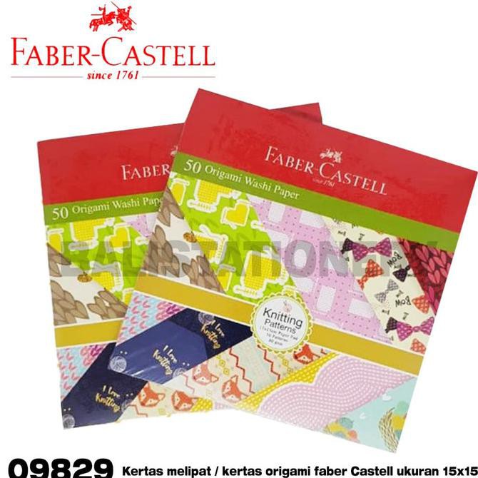 Jual Favorit] Kertas Melipat / Kertas Origami Faber Castel 15X15 ...