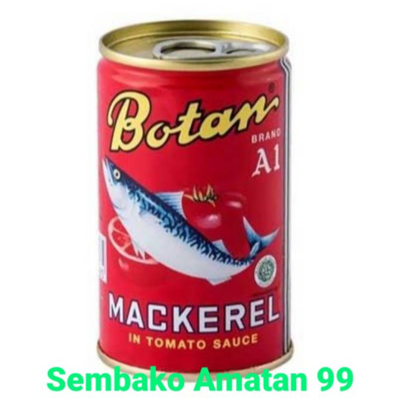 Jual Sarden Mackerel Botan 425 Gram | Shopee Indonesia