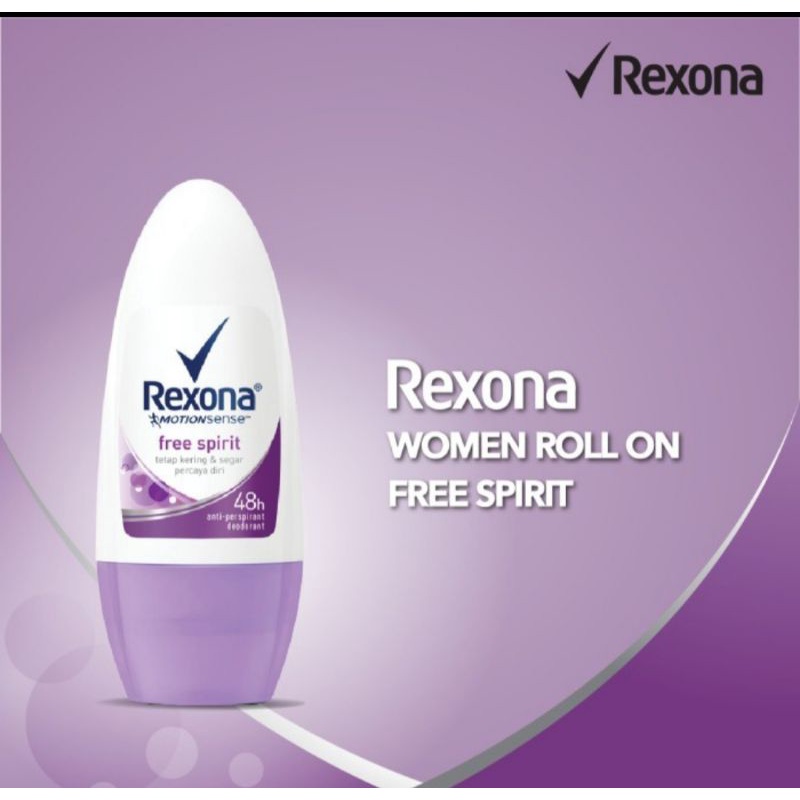 Jual REXONA Women Free Spirit 45ml | Shopee Indonesia