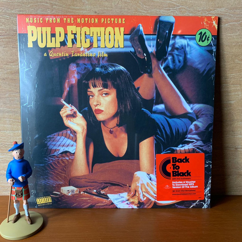 Jual Piringan Hitam / Vinyl ORIGINAL SOUNDTRACK - Pulp Fiction | Shopee ...