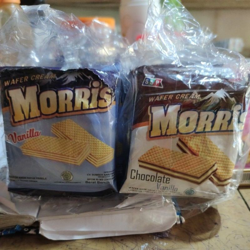Jual Morris wafer 1 renceng isi 10 pcs | Shopee Indonesia