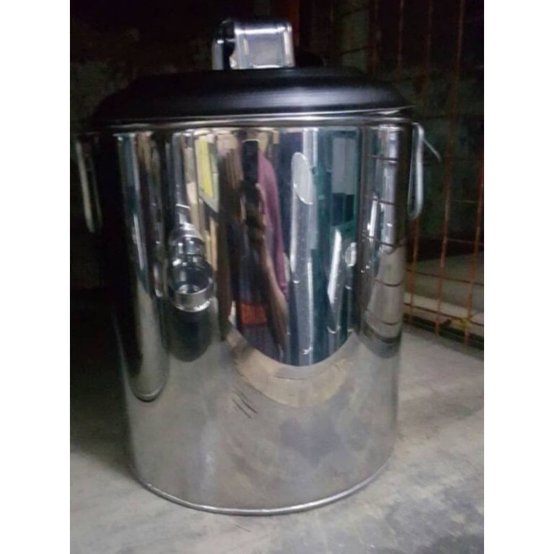 Jual TONG AIR STAINLESS 40 LITER UKURAN 40X45 TERLARIS | Shopee Indonesia