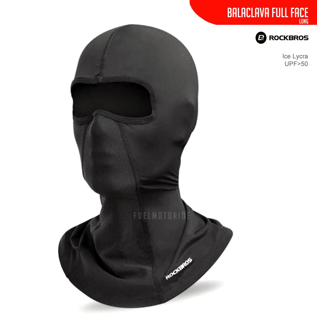 Jual Balaclava Helm Motor Full Face Long Original Rockbros | Shopee ...
