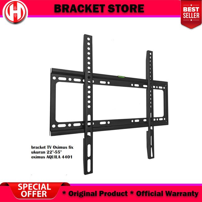 Jual bracket tv FIX /brecket tv/braket tv/breket tv 55 50 43 32 Inch ...