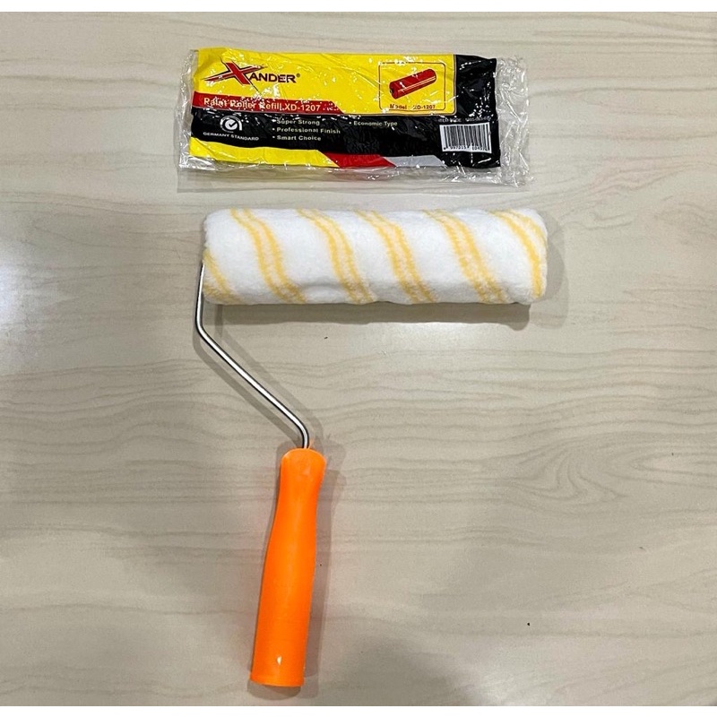 Jual XANDER kuas roll besar cat tembok kuas roda 9" kuas rol besar kuas ...