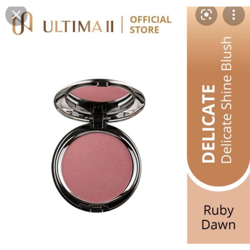 Jual ULTIMA II Delicate Shine Blush (10gr) | Shopee Indonesia