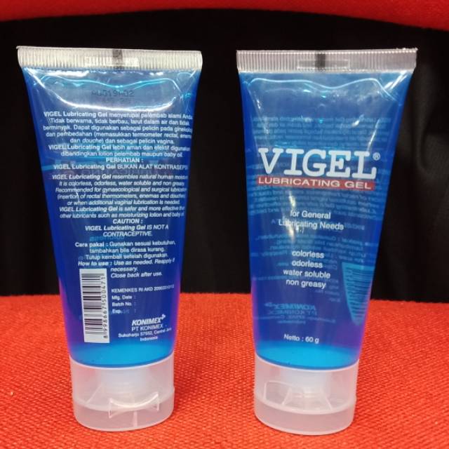 Jual Vigel Lubricating gel 60 gr dan 30 gr, pelicin yang aman | Shopee ...