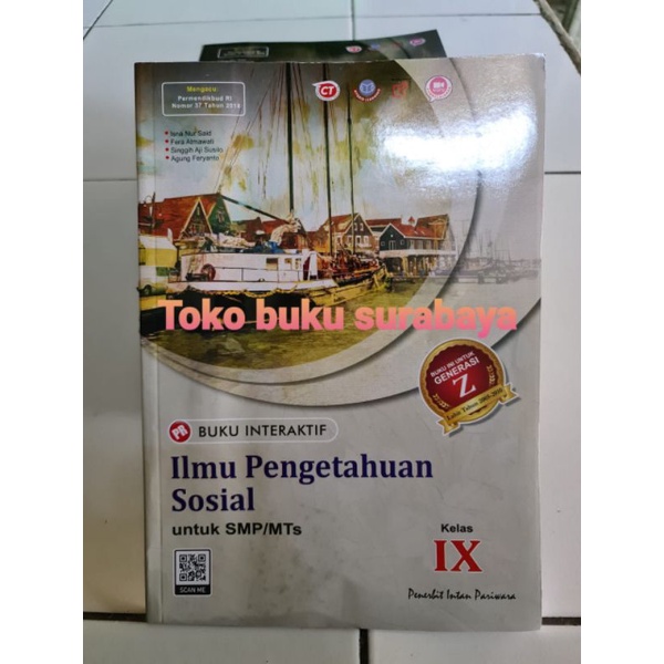 Jual Buku lks pr interaktif ilmu pengetahuan sosial kelas IX,9 tahun 2022 kurikulum merdeka ...