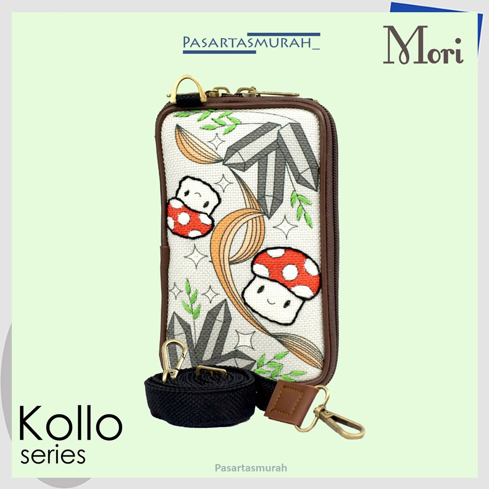 Jual Marawa Kollo Series Mori Tas Hp Tali Panjang Handmade Multifungsi | Shopee Indonesia