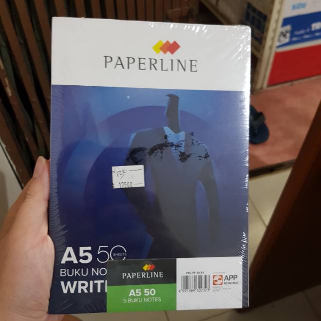 Jual Buku Notes Writing Pad Paperline A5 50 Lembar | Shopee Indonesia