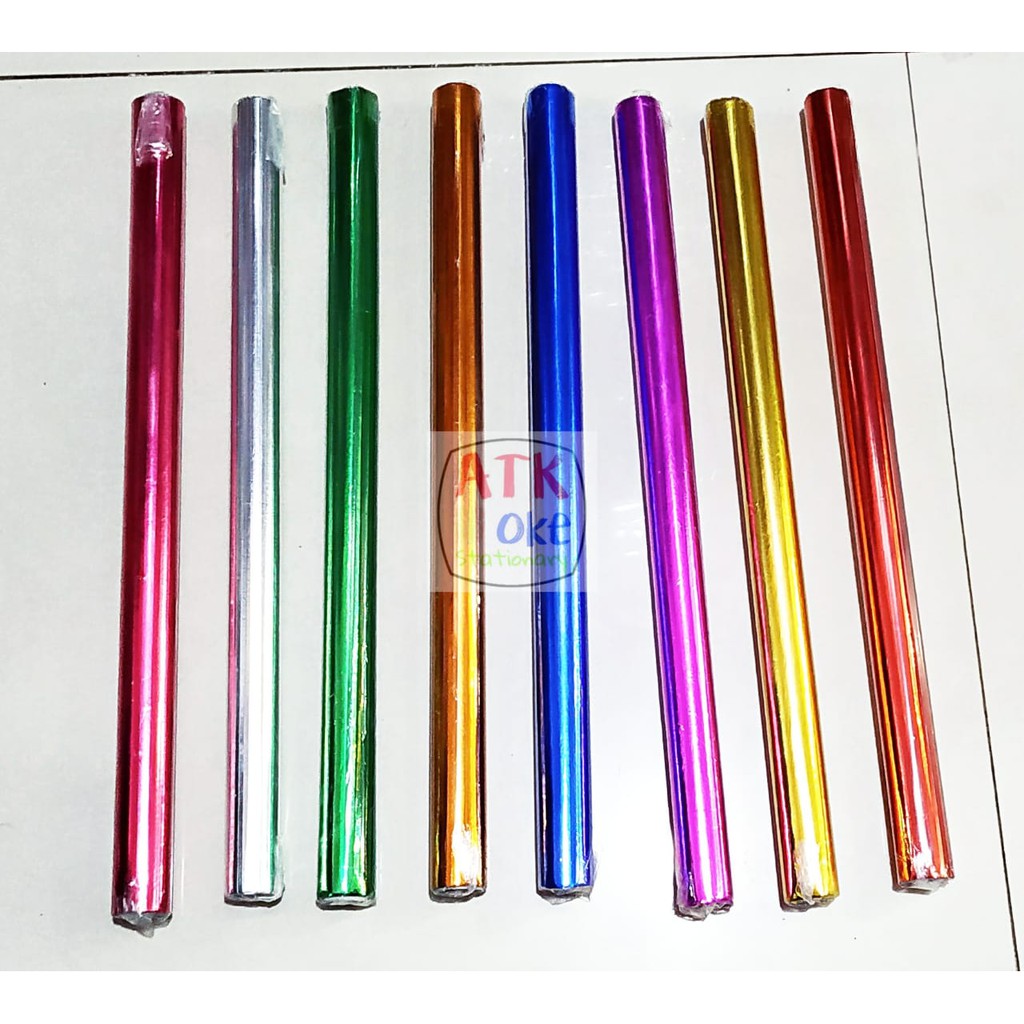 Jual ( 10 Lembar ) Kertas Prada 1 WARNA | Shopee Indonesia