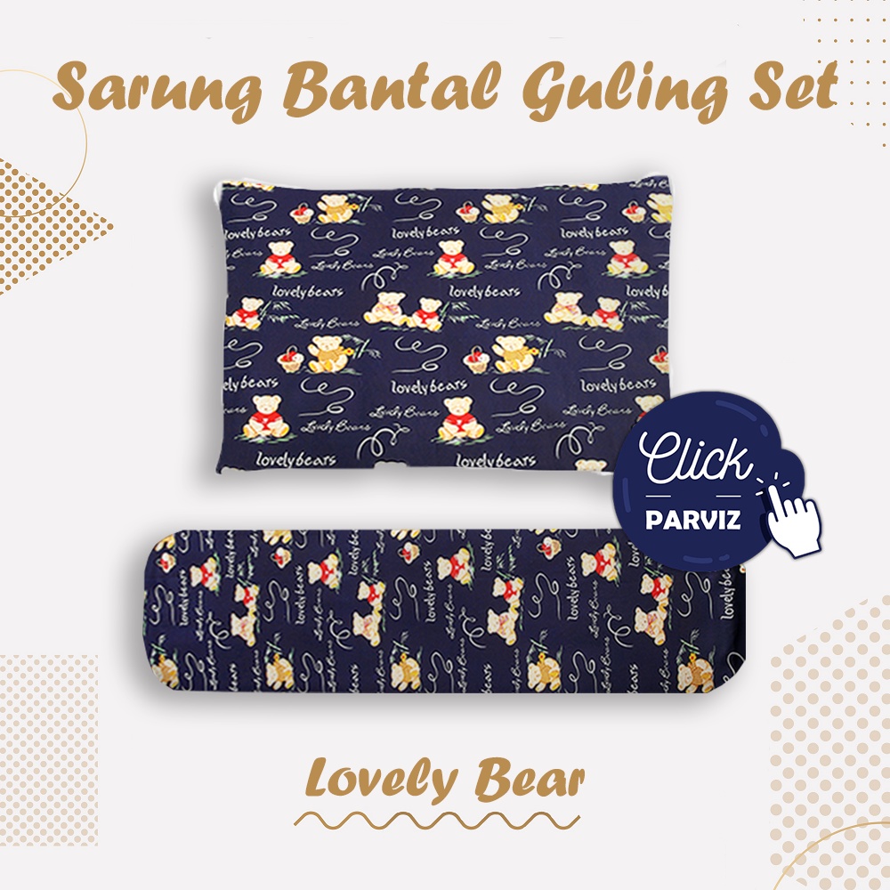 Jual Sarung Bantal Dan Sarung Guling Polos Motif Karakter Motif Kotak ...