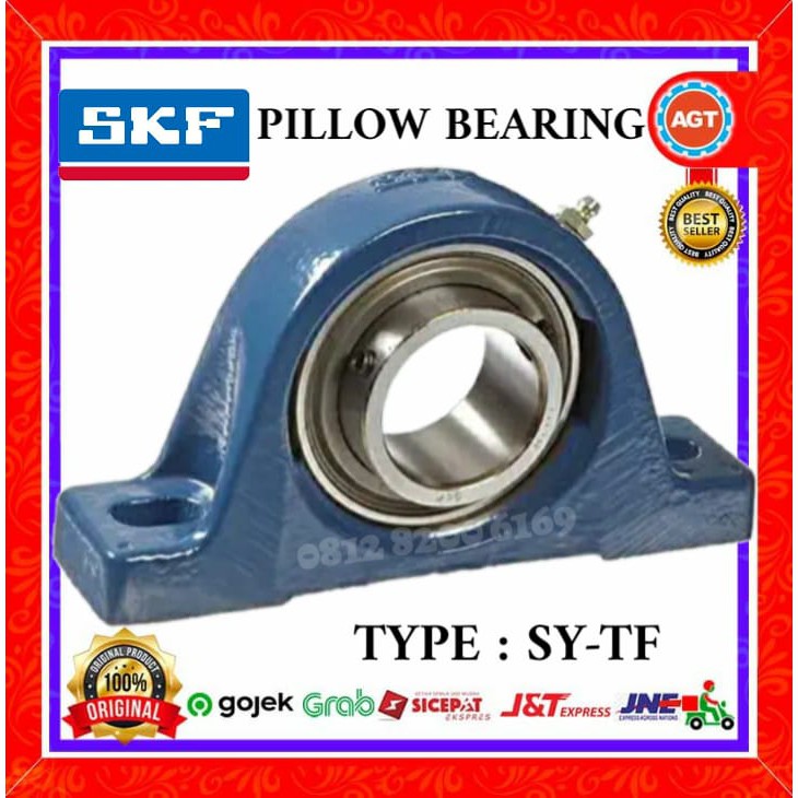 Jual SKF SY-25TF MAX BORE 25MM PILLOW BLOCK BEARING MADE IN JAPAN | Shopee Indonesia