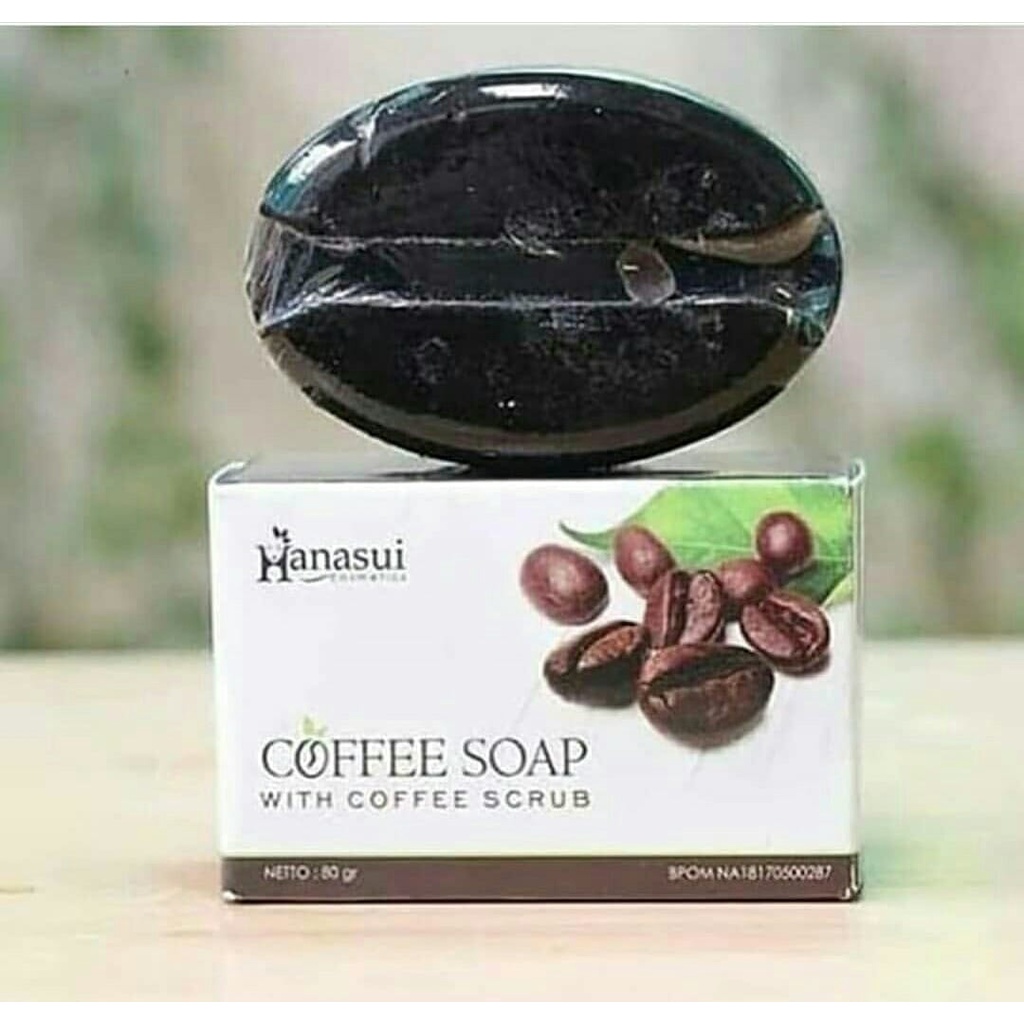 Jual HANASUI Coffe Soap 30gr - Sabun Scrub Kopi Hanasui Kecil ...