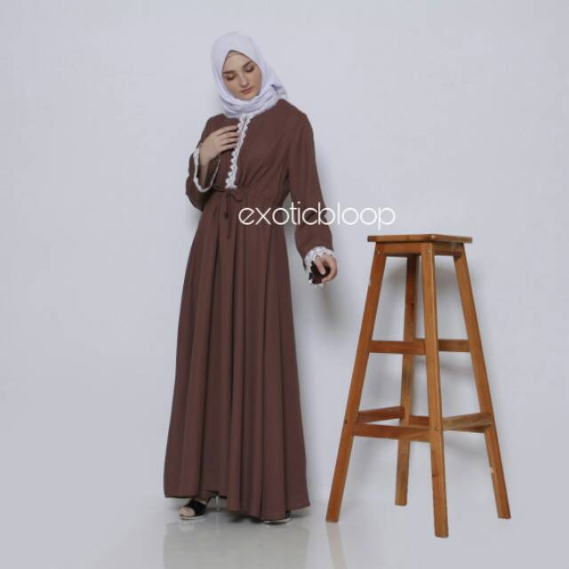 Jual kiyya dress (Coffee) | Shopee Indonesia