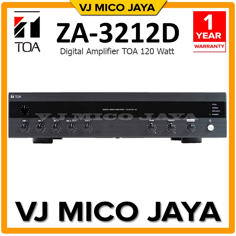 Jual TOA ZA-3212D Amplifier TOA 120 Watt | Shopee Indonesia