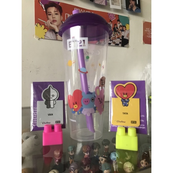 Jual Chatime X BT21 Reusable cup BT21 Random | Shopee Indonesia