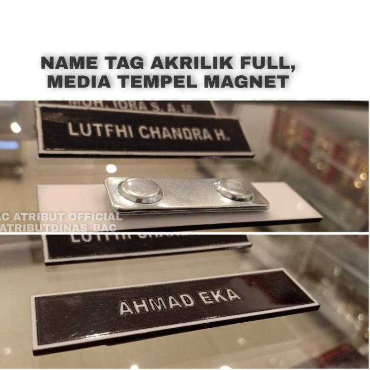 Jual Kekinian NAME TAG DADA UKURAN 2 X 8 CM | Shopee Indonesia