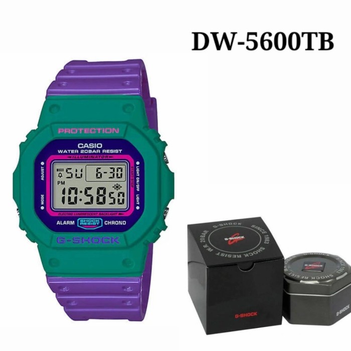 Jual Jam Tangan Pria Merk Casio G-Shock Type : DW5600 Baterai Free Box ...