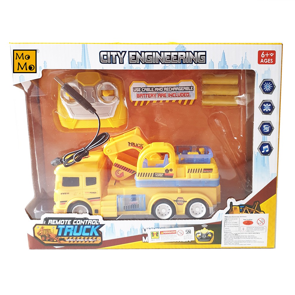 Jual Mainan Mobil Remot Excavator - Remot Control Truck Excavator ...