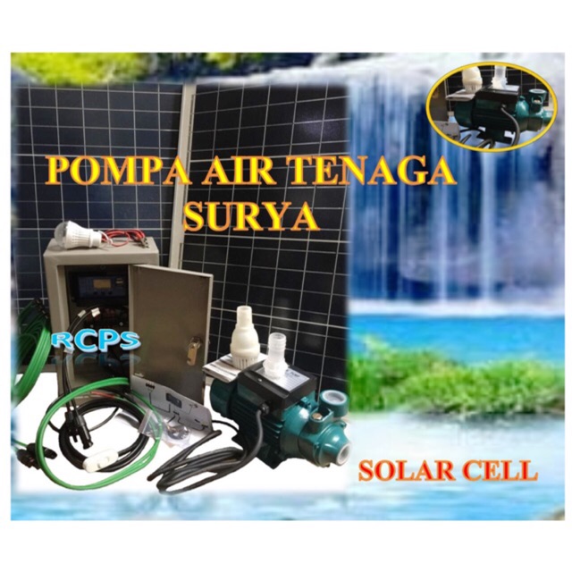 Jual Pompa Air Tenaga Surya Solar Cell 200WP | Shopee Indonesia