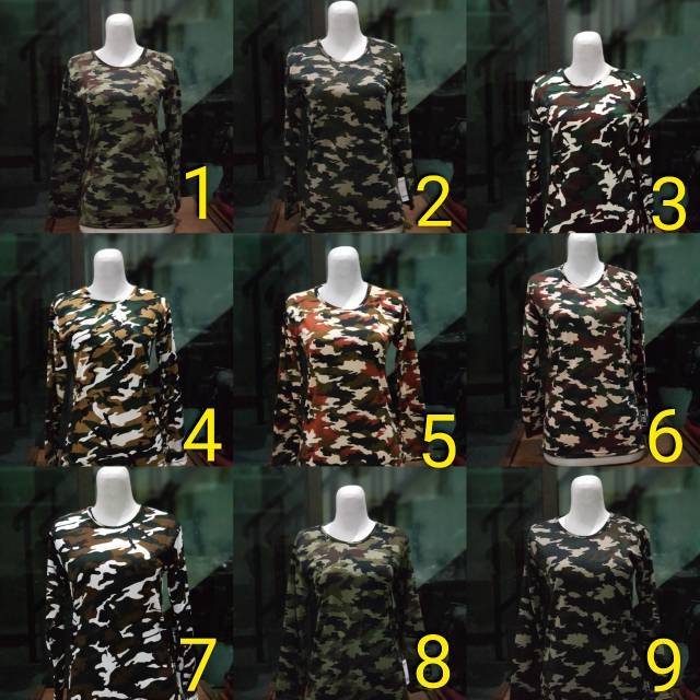 Jual Kaos army lengan panjang / baju army tangan panjang / atasan army ... Jual Kaos army lengan panjang / baju army tangan panjang / atasan army ...