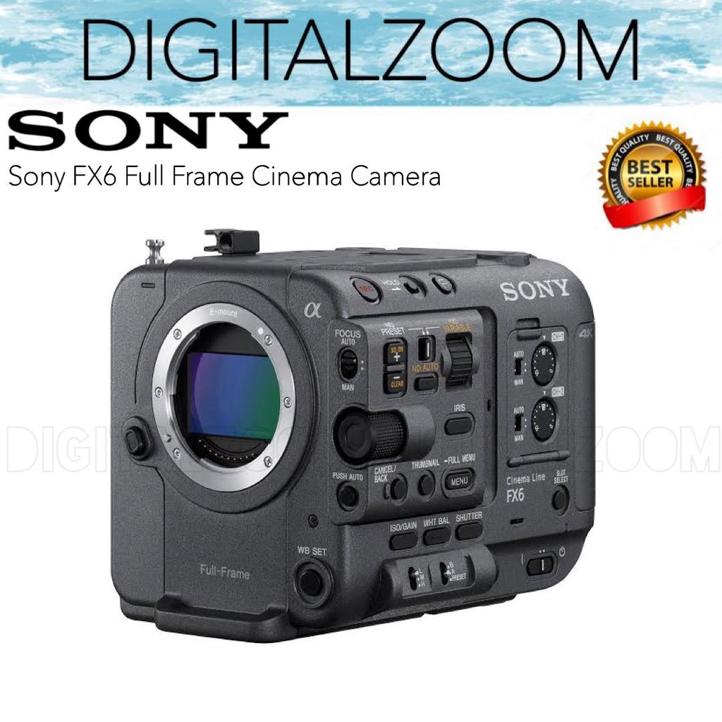 Jual Sony FX6 Full Frame Cinema Camera | Shopee Indonesia