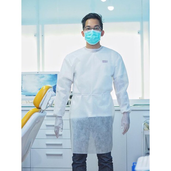 Jual Promo Spesial Ready APD Gown Apron Level 2 pelengkap Coverall ...
