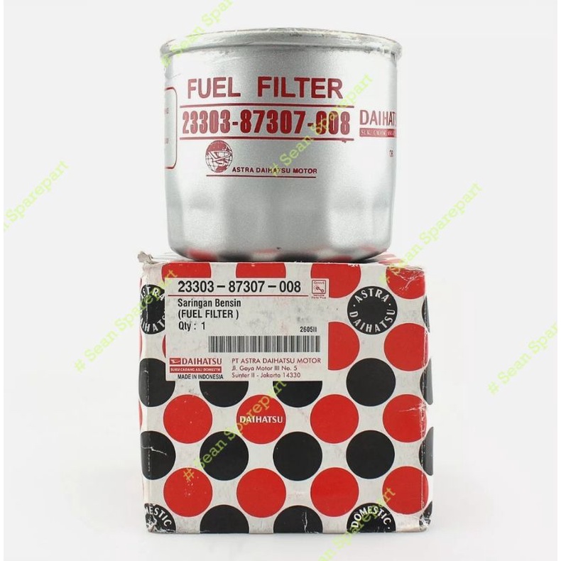 Jual Fuel Filter Solar Daihatsu Taft F50 Kebo Kotak Ori Astra | Shopee ...