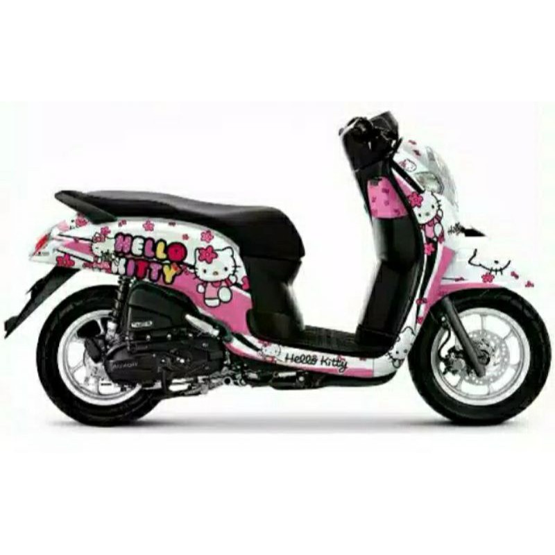 Jual Decal Scoopy fi Full body - Sticker Honda Scoopy full body hello ...