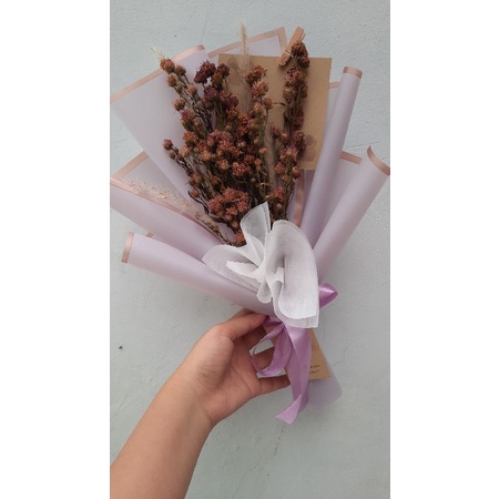 Jual BOUQUET DRIED FLOWER/BUKET BUNGA KERING (SMALL) | Shopee Indonesia