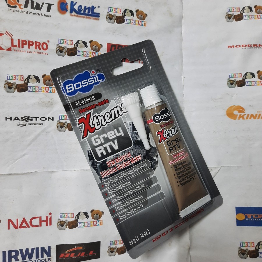 Jual lem paking / lem gasket / silicone gasket bossil / lem mesin ...