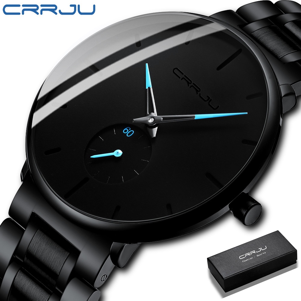 Jual Jam Tangan Elegan Pria CRRJU Submariner Model Abadi Fashion ...