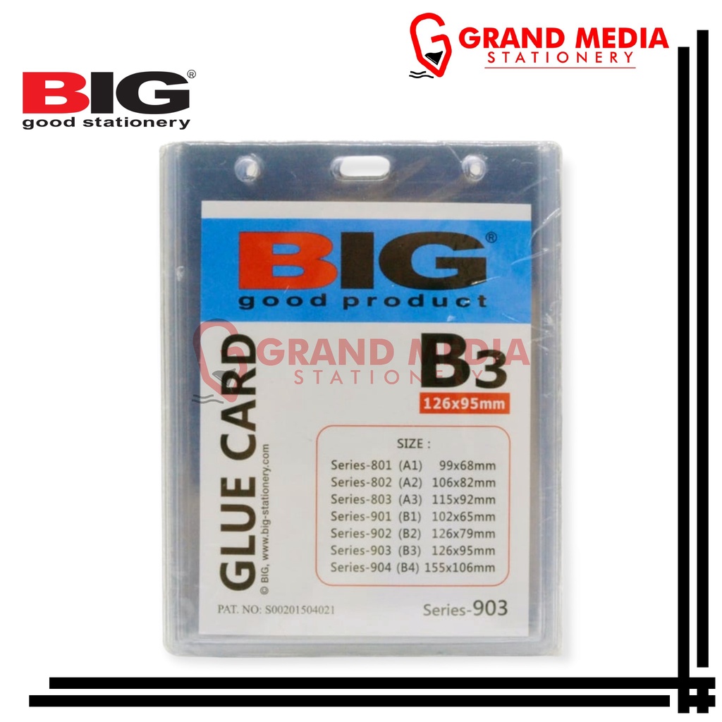 Jual [GRAND MEDIA] GLUE CARD / ID CARD MIKA / NAME TAG MIKA BIG B3 ...