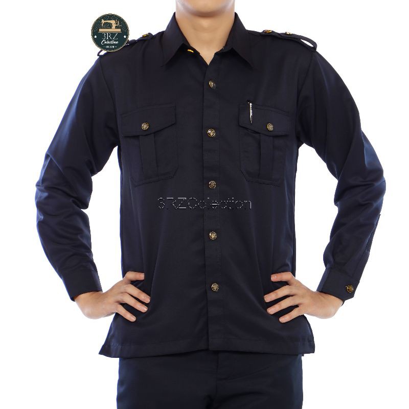 Jual Seragam safari Baju safari Setelan safari security safari satpam ...