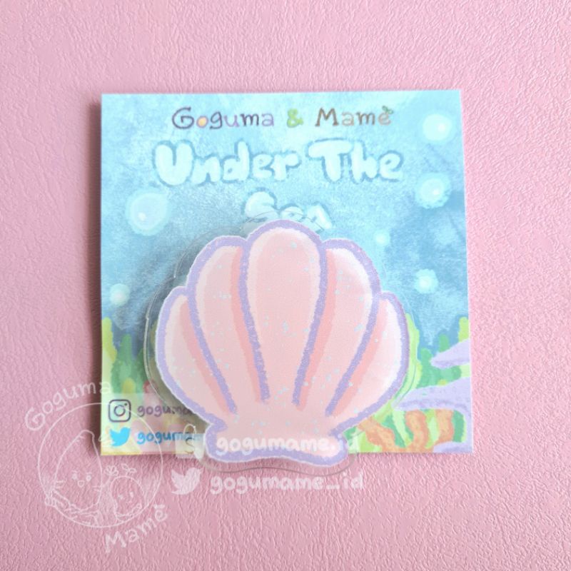 Jual GOGUMAME ☆ Popsocket Akrilik Sea Shell Whale Turtle Fish Griptok ...