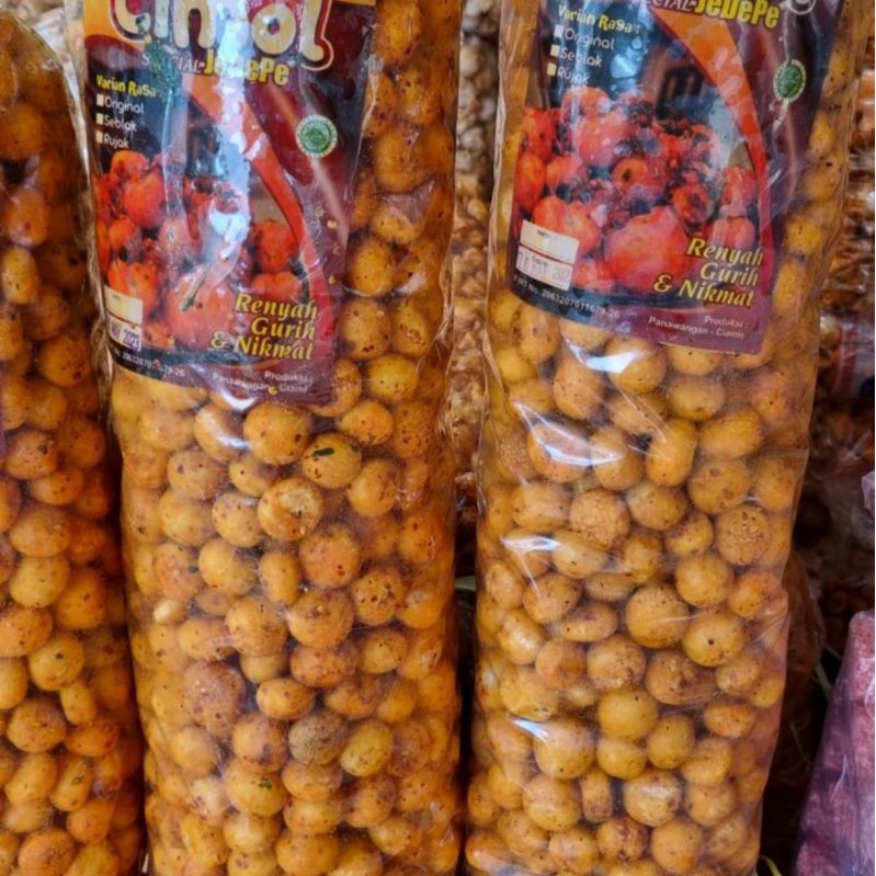 Jual Cimol pedas daun jeruk 1 bal | Shopee Indonesia