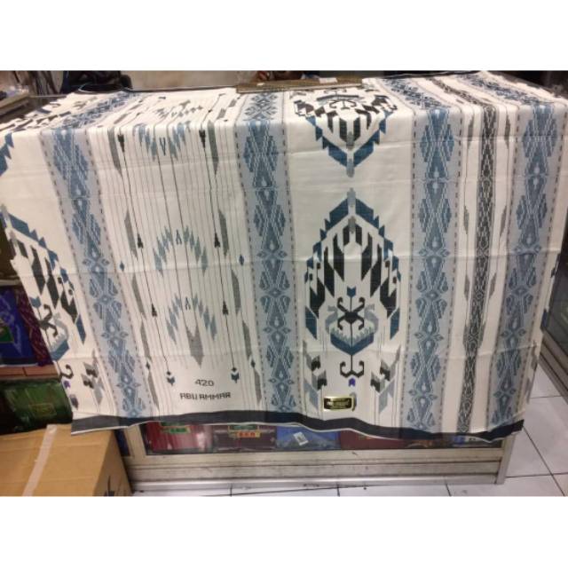 Jual SARUNG ABU AMMAR 420 MOTIF SGE | Shopee Indonesia
