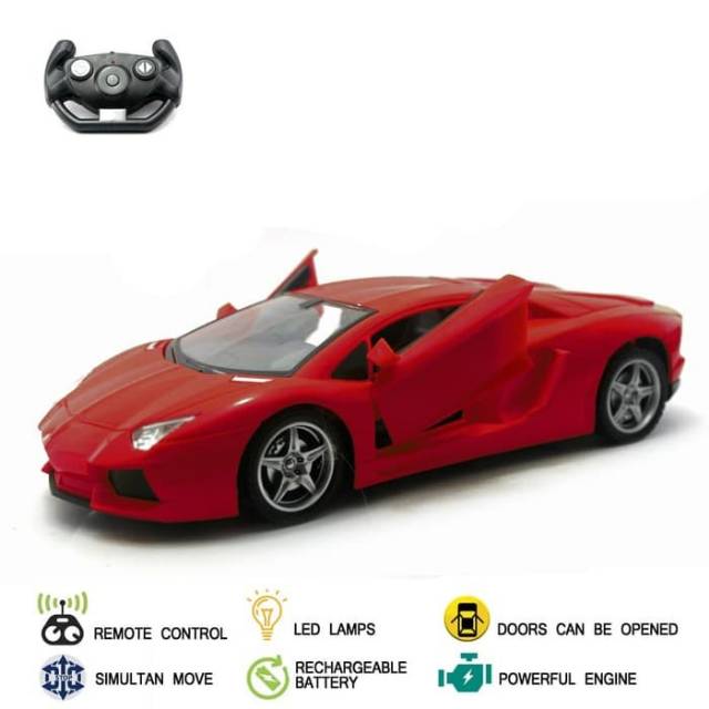 Jual MOBILAN REMOTE CONTROL RC LAMBORGHINI LUXURIOUS | Shopee Indonesia
